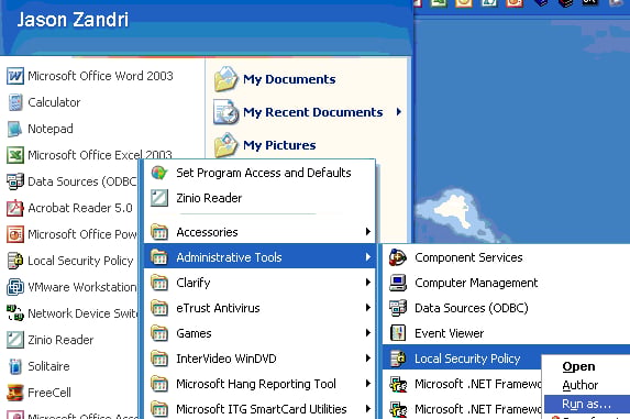 Learn Windows XP in 15 Minutes a Week: User Logon and Authentication ...